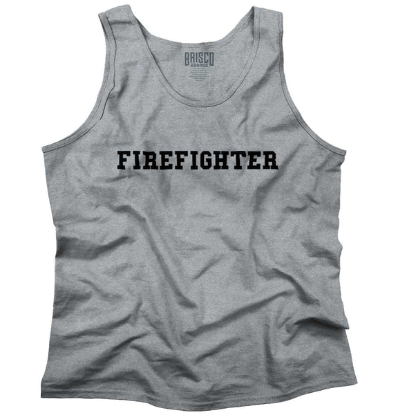 Firefighter Logo Tank Top | Tactical Tees